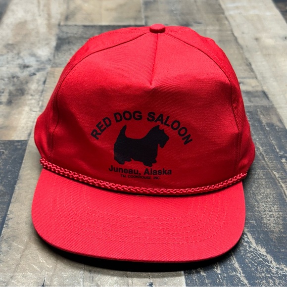 Headliners | Accessories | Vintage Red Dog Saloon Rope Snapback Hat ...